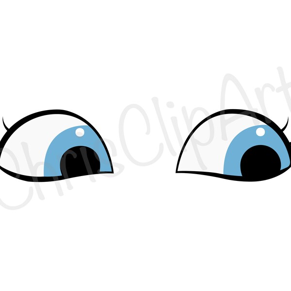 Printable Cartoon Eyes - Etsy