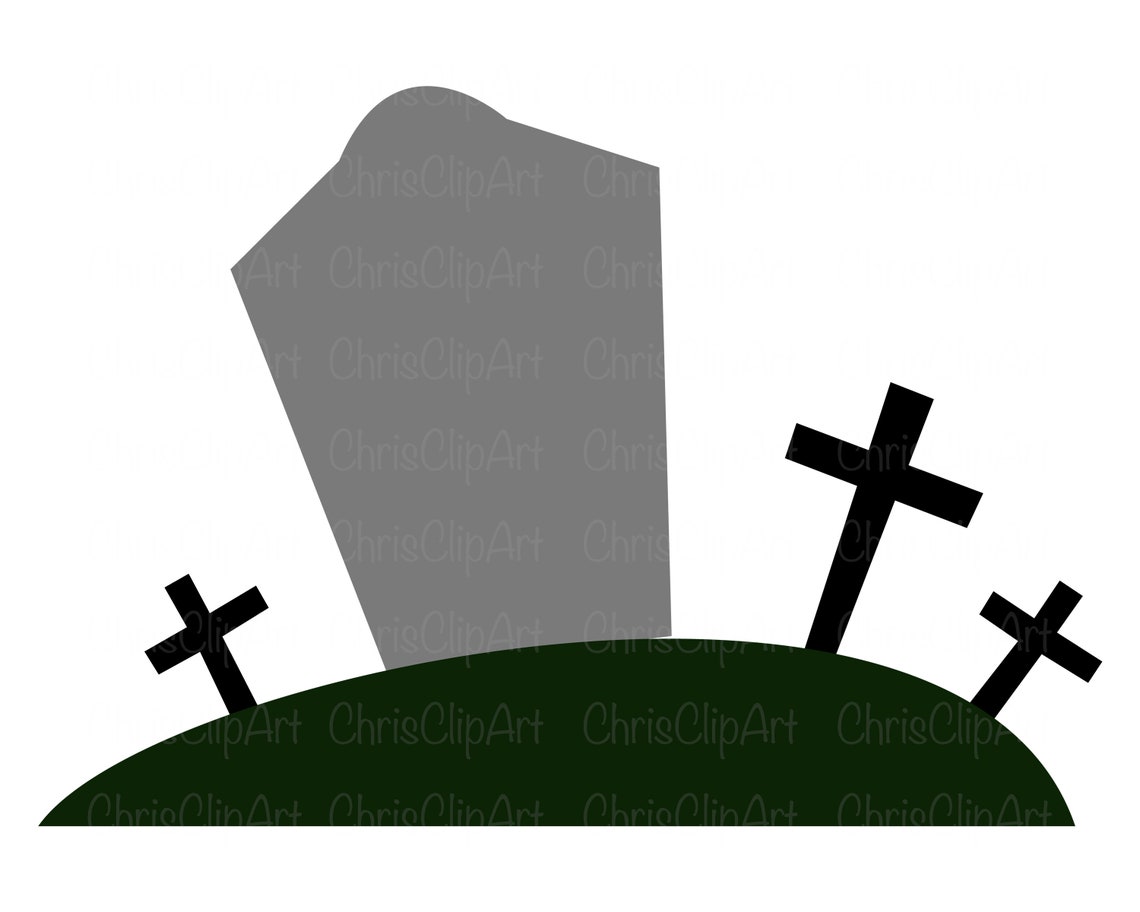CEMETERY SVG Cemetery Png Clipart Cemetery Graveyard Svg - Etsy