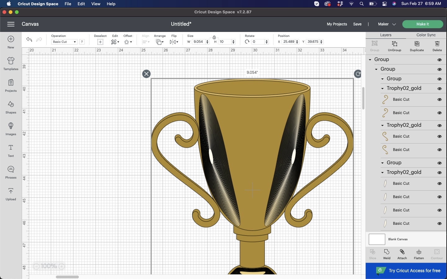 Trophy Svg Trophy Clipart Award Svg Trophy Vector Winner | Etsy