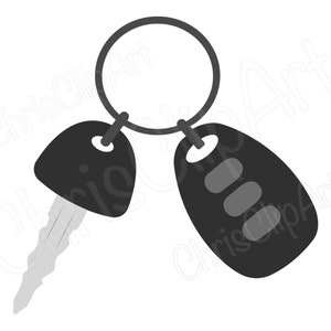 Clipart Keys Sports Car