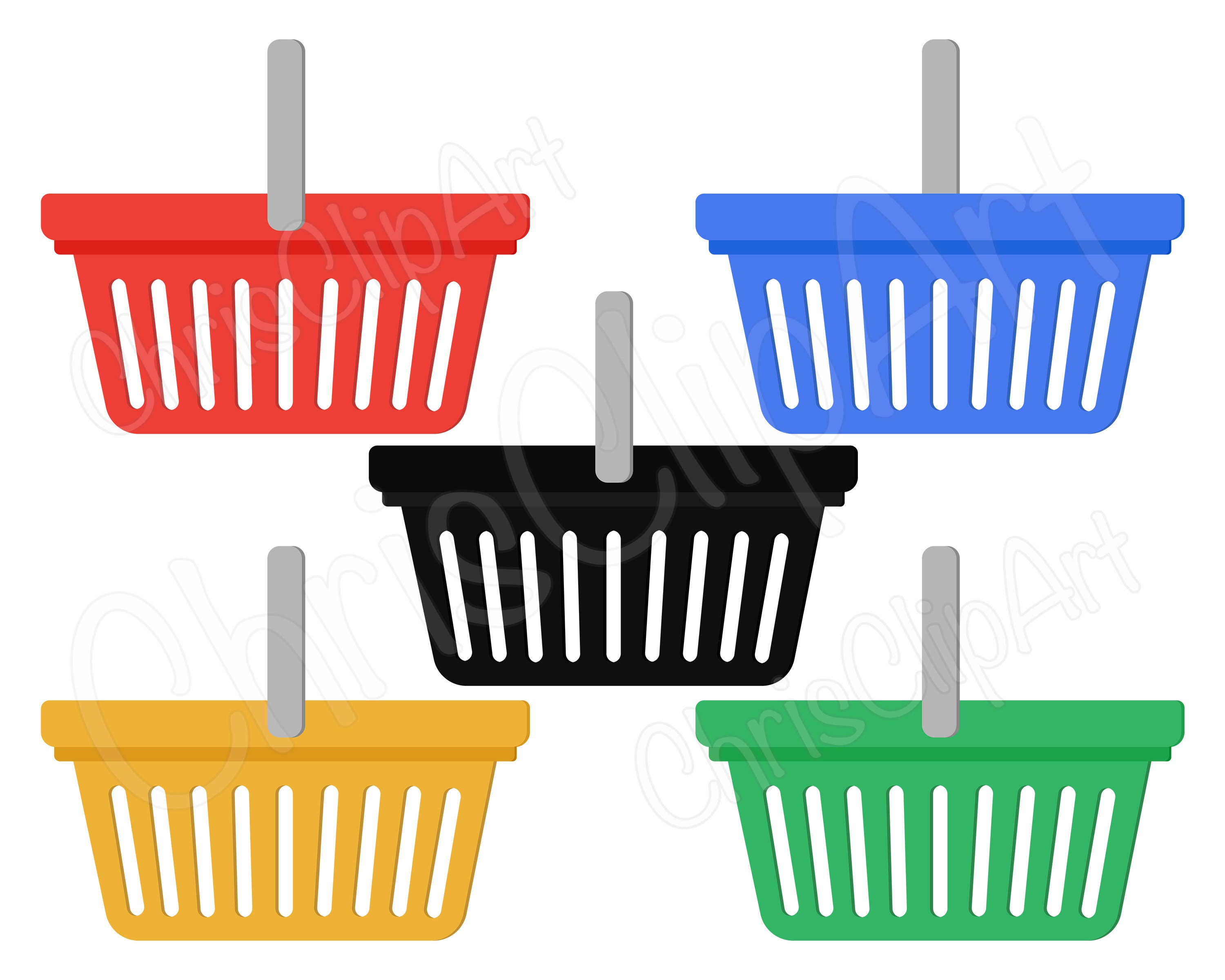 Grocery Basket Clipart