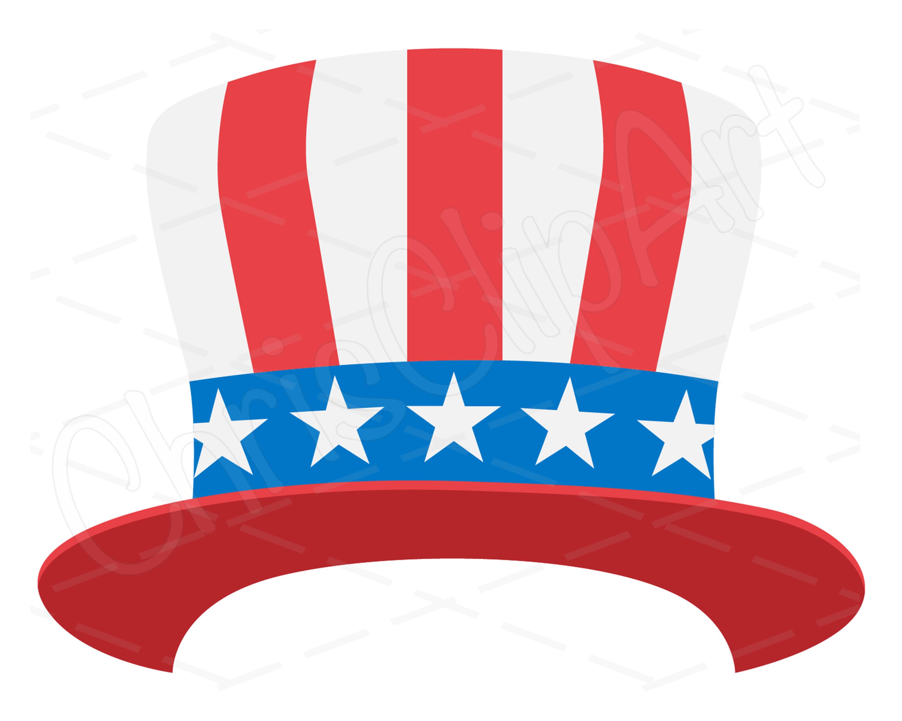 Uncle Sam Hat Clipart