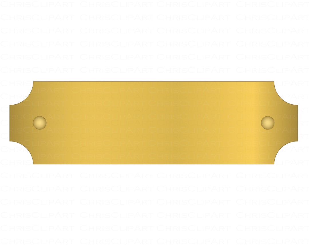 GOLD NAMEPLATE SVG, Clipart Name Plate Png, Gold Sign, Door Sign Svg ...