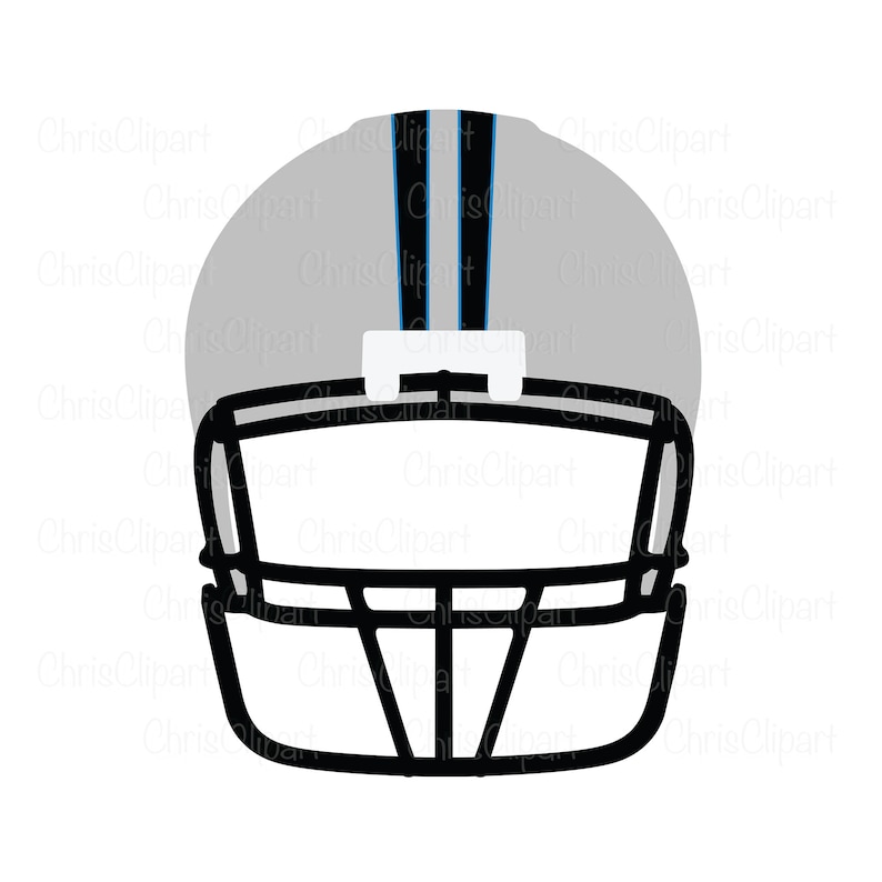 Football Helmet Clipart, Vector Graphics (digital Download) - Etsy