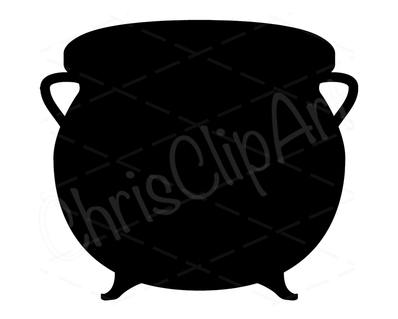 Black Witch Cauldron SVG PNG JPG - Cauldron Clipart - Pot Silhouette ...
