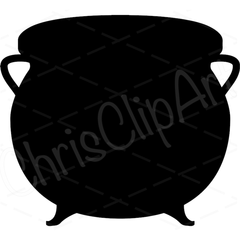 Witches Cauldron Clipart - Etsy