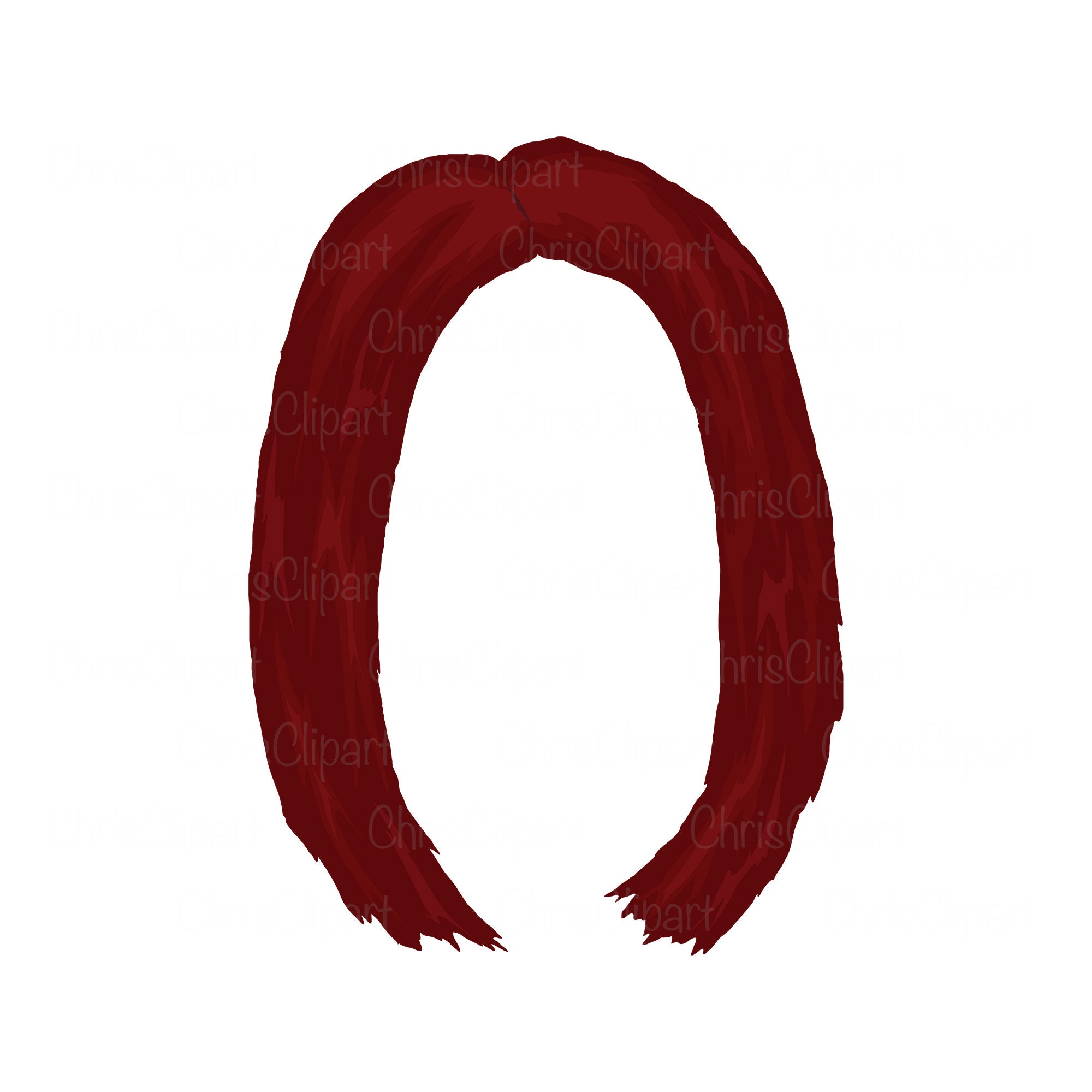 HAIR CLIPART Hair Svg Hair Png Hair Graphics Hairstyles | Etsy