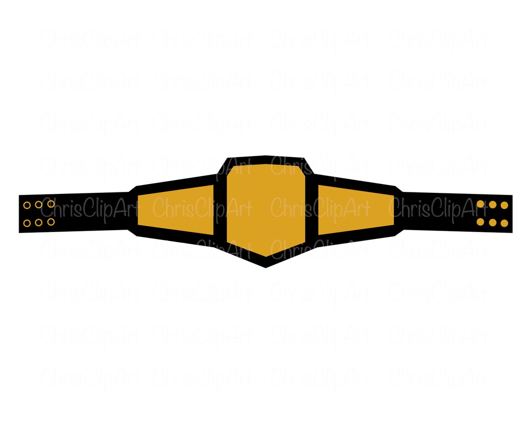 WRESTLING BELT SVG, Wrestling Belt Clipart, Wrestling Clipart ...