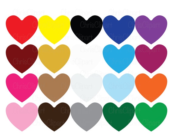 CUORE SVG cuori clipart cuori Cricut cuore vettoriale | Etsy Italia