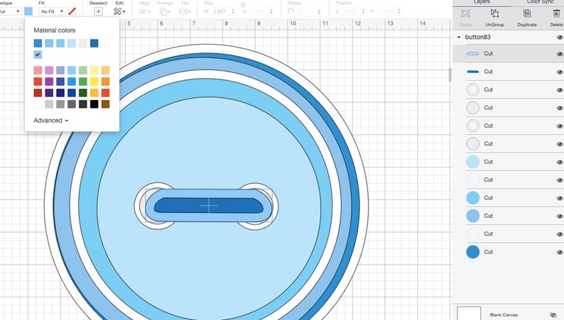 BUTTON SVG clipart button button vector button graphic | Etsy