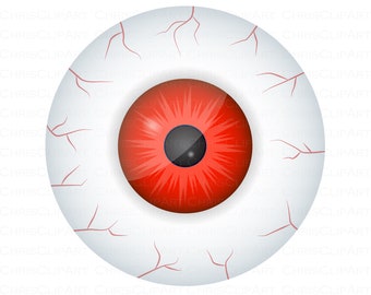 Tortuous Veins Eyes Clipart