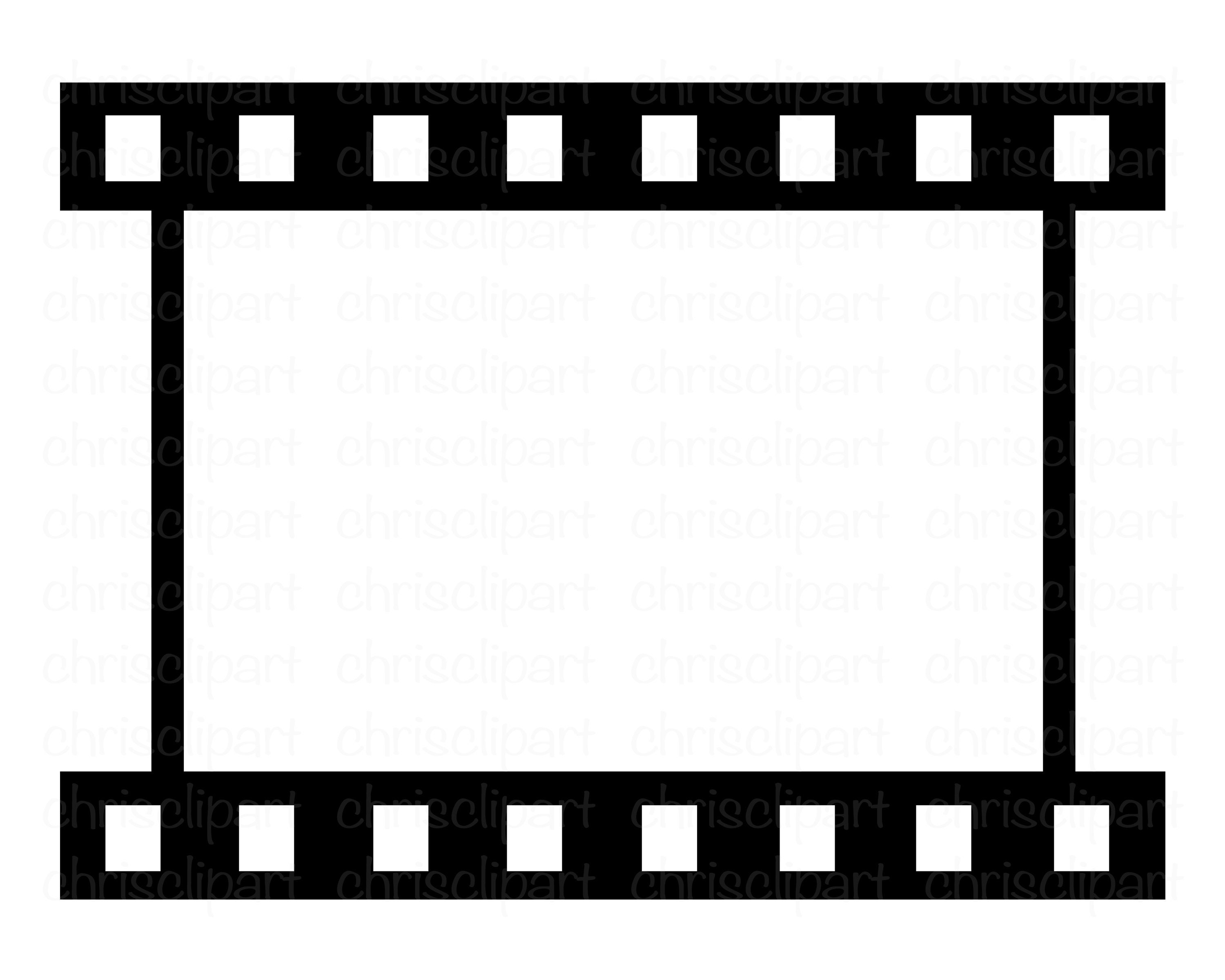 Film Reel Border Clip Art