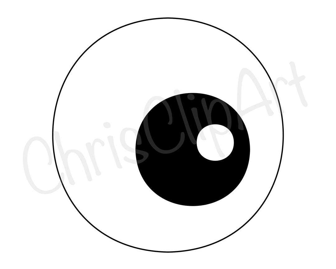 Button Eyes Svg, Clipart Eyes Svg, Eyes Png, Cartoon Eyes Vector ...