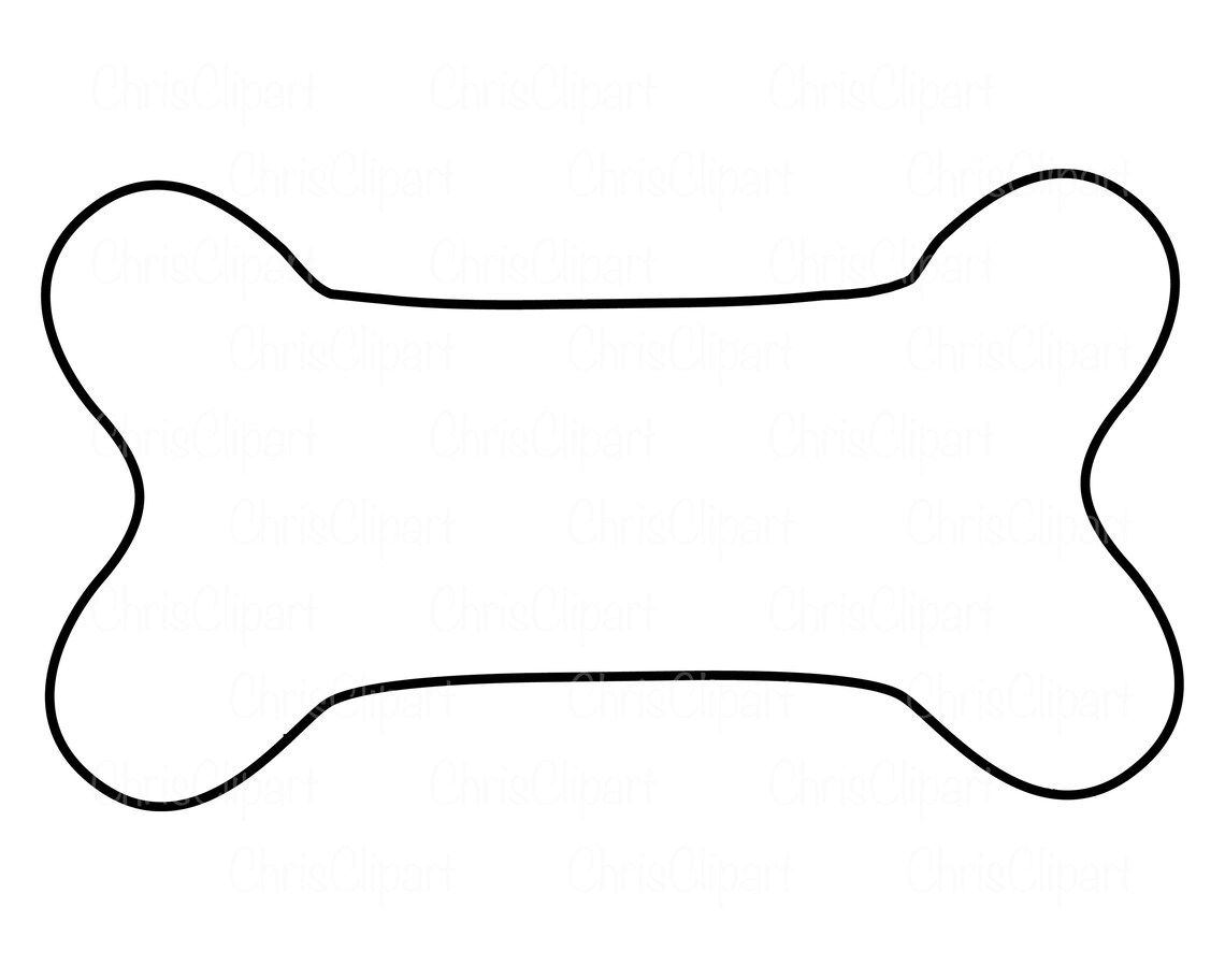 DOG BONE SVG clipart hondenbot puppy clipart bot png hond - Etsy Nederland