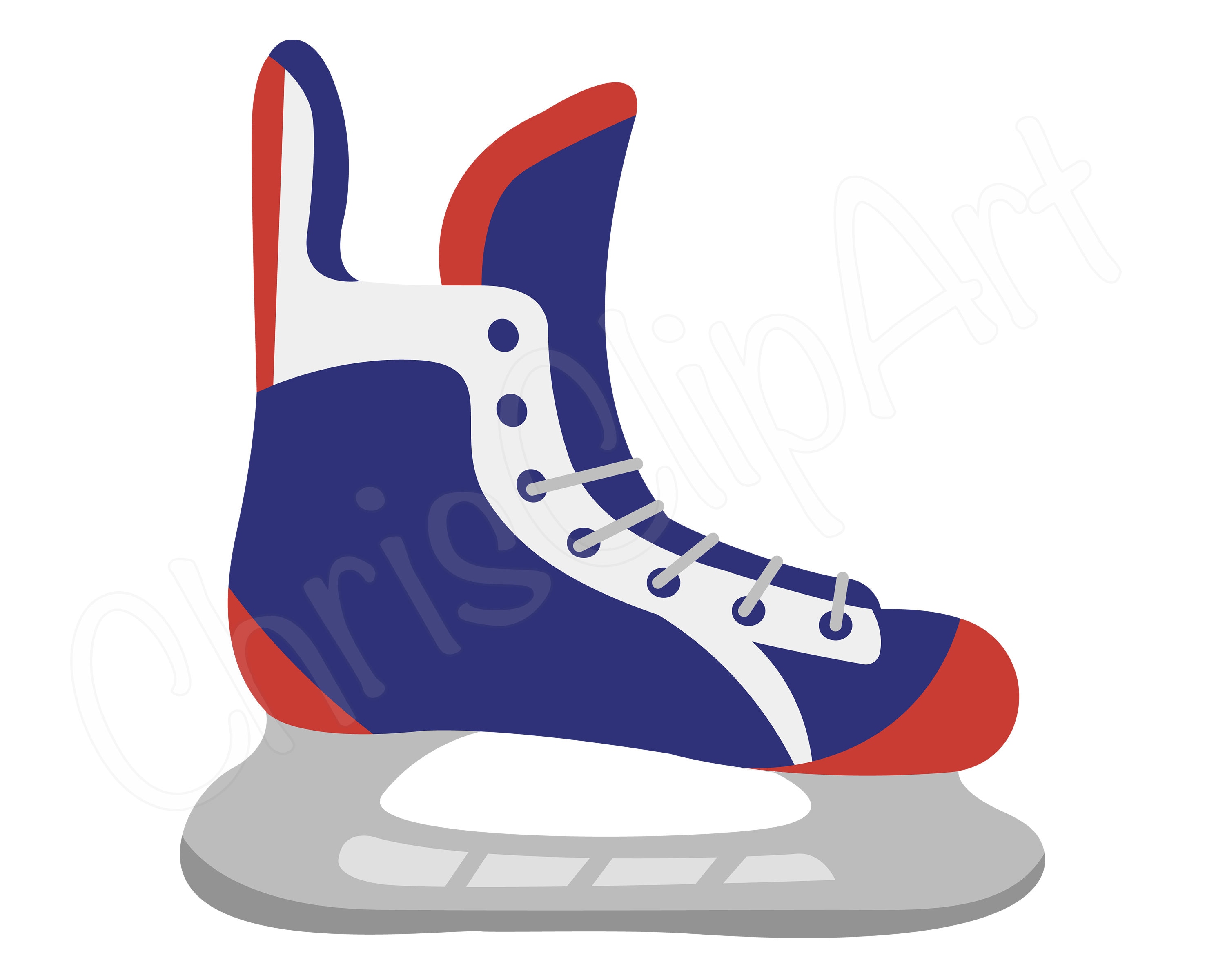 Hockey Skate Clip Art at Phyllis Fetter blog