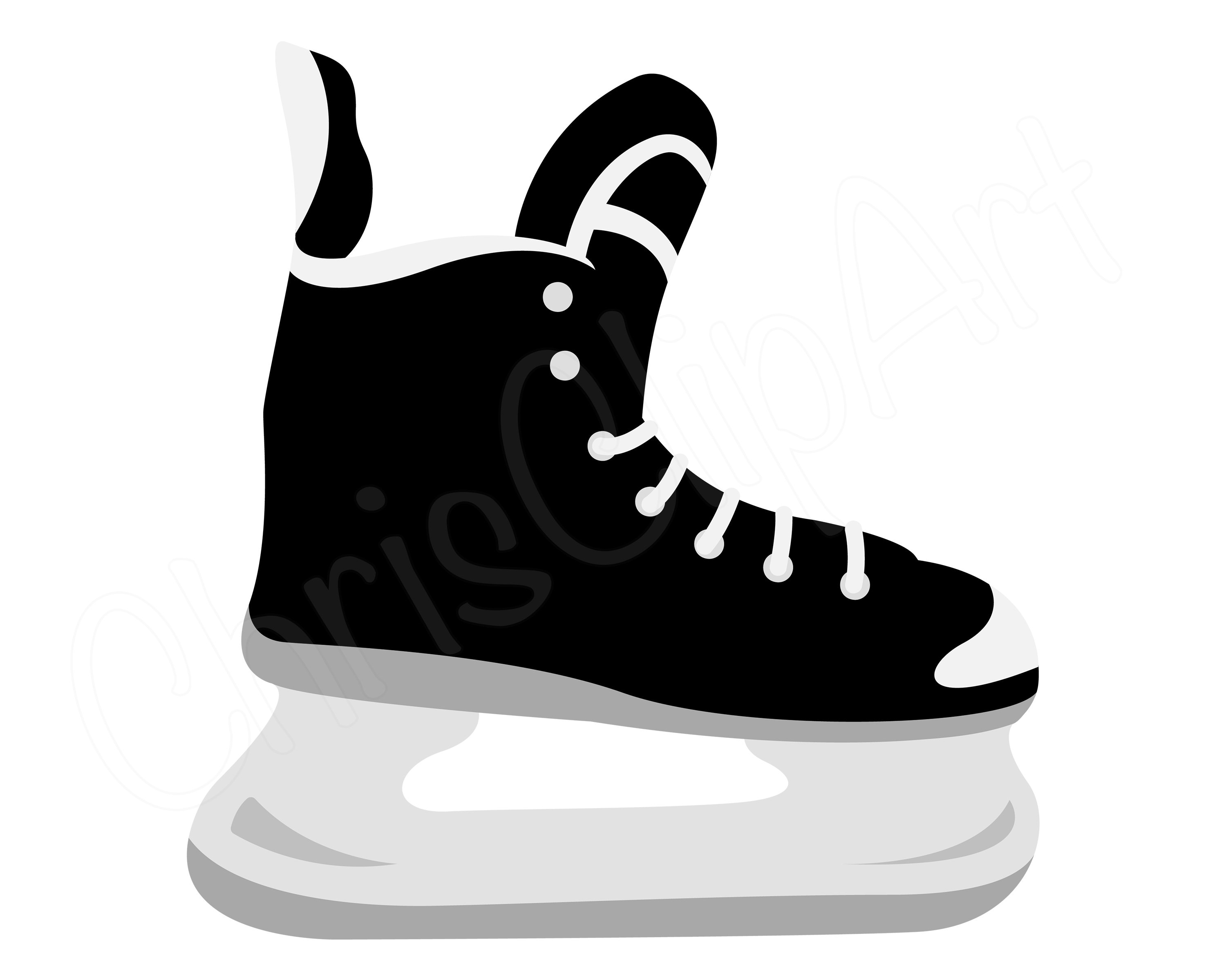 Hockey Skate Clip Art at Phyllis Fetter blog