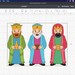THREE KINGS SVG, Three Kings Png, Three Kings Clipart, Three Kings ...