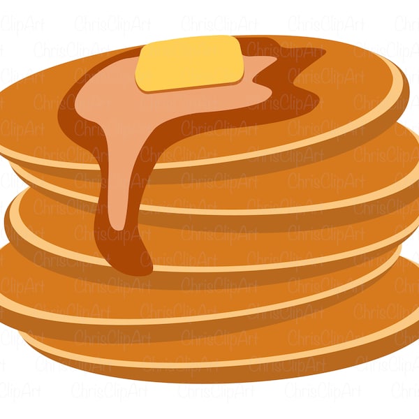 Pancakes Svg - Etsy