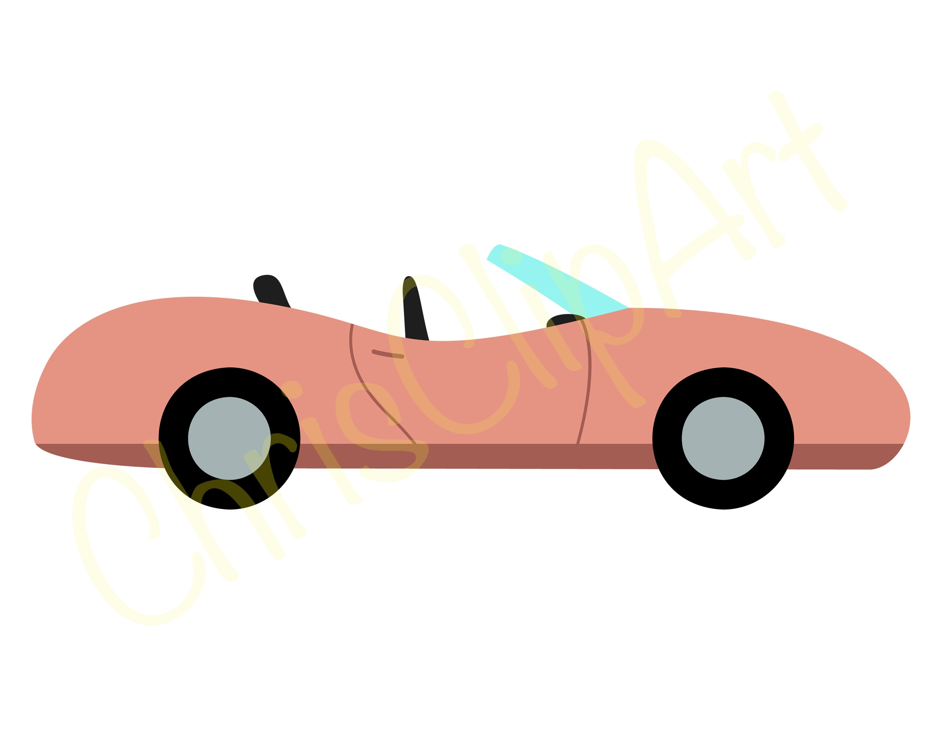 Clipart Convertible Sportscar