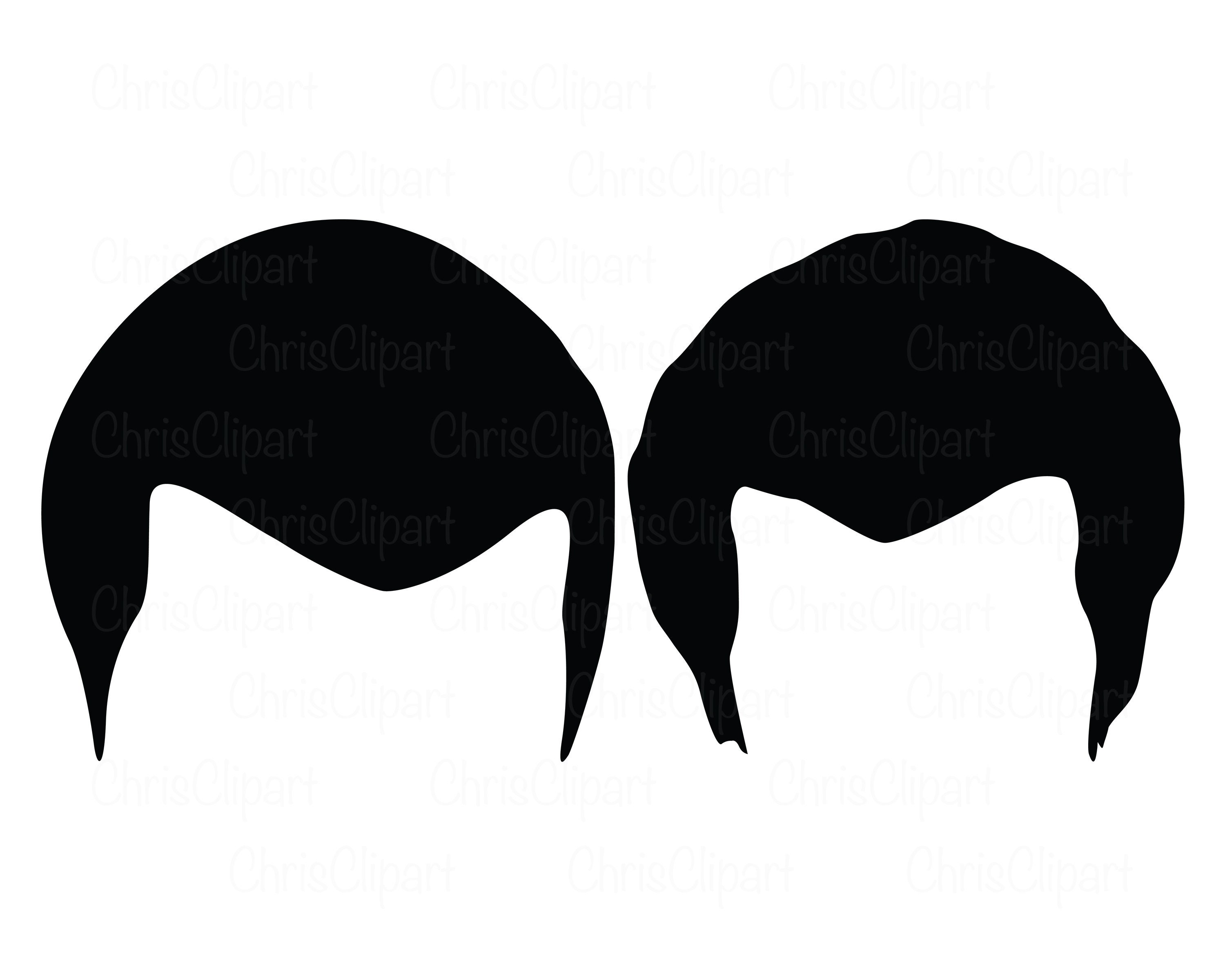 HAIR SVG Hair clipart hair svg files hairstyles svg hair - Etsy España