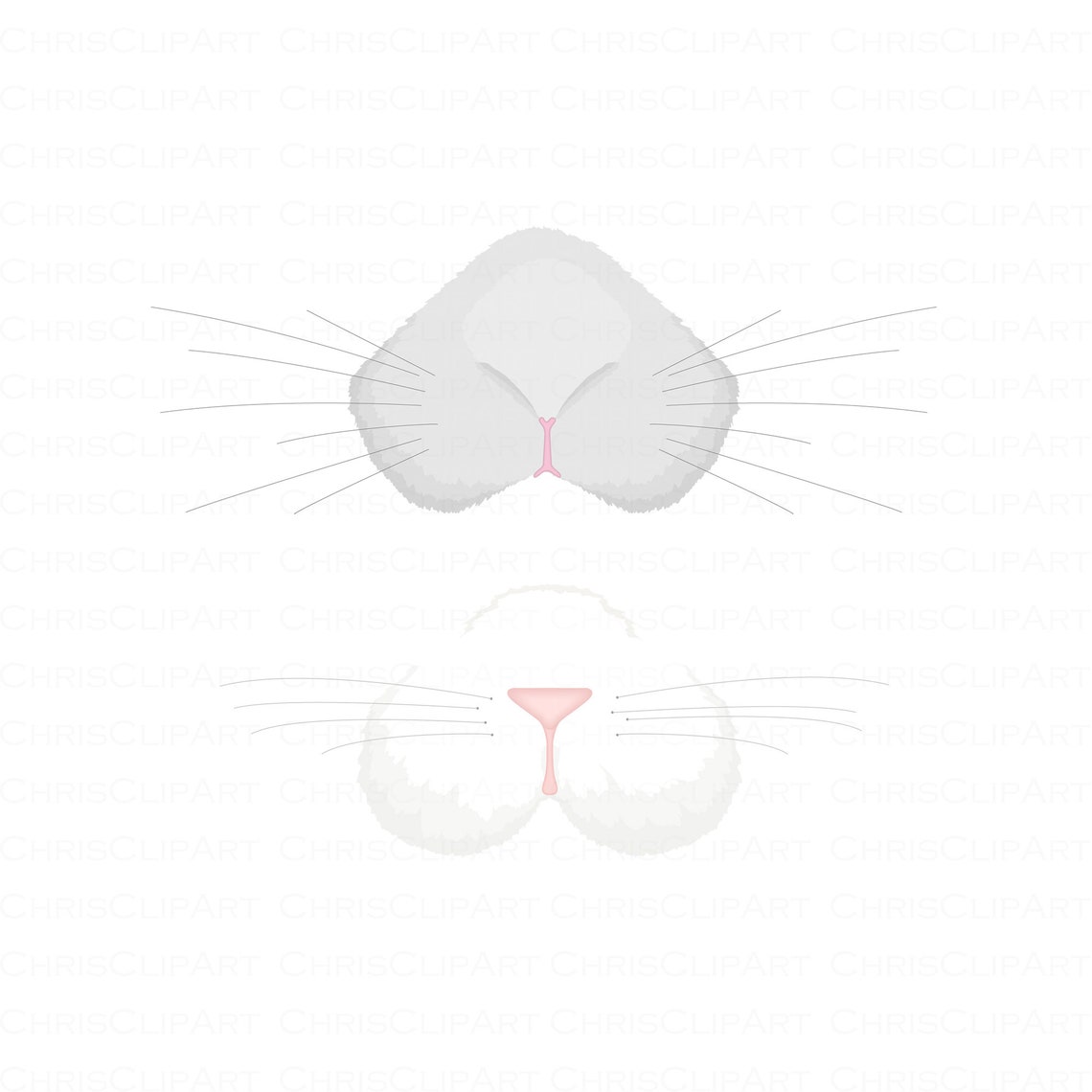 BUNNY NOSE Svg Clipart Bundle Rabbit Nose Svg Easter Bunny - Etsy Canada