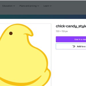 Baby Chick Candy SVG PNG JPG - Bundle of 6 - Chick Sublimation - Chick ...