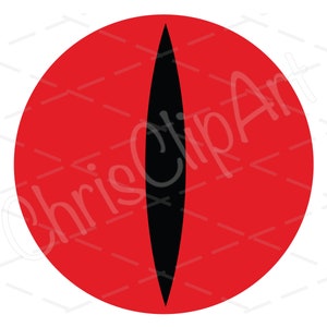 Snake Eye Clipart Bundle - 12 Colors - SVG PNG JPG - Eye Vector ...