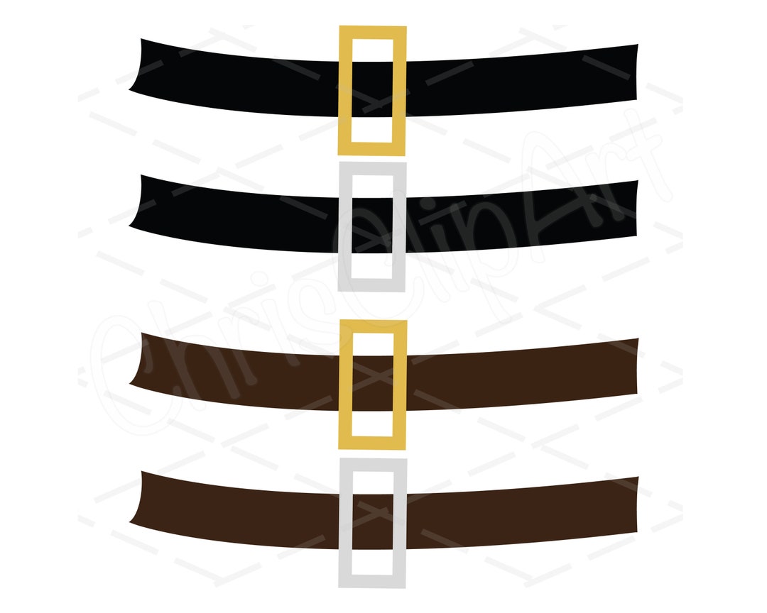 Santa Belt SVG PNG JPG - Pilgrim Belt Clipart - Belt Sublimation - Belt ...