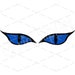 Scary Eyes SVG PNG JPG - Monster Eyes Clipart - Devil Eyes Sublimation ...