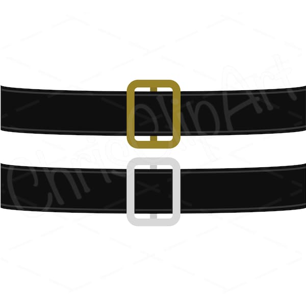 Santa Belt Svg - Etsy