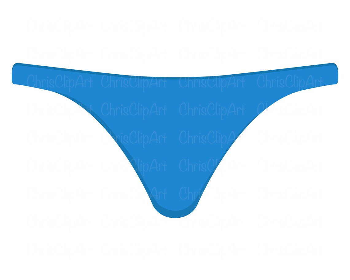 BIKINI BOTTOM SVG Clipart Swimsuit Clipart Bikini Summer - Etsy