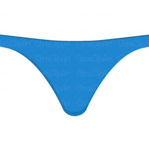 BIKINI BOTTOM SVG Clipart Swimsuit Clipart Bikini Summer - Etsy