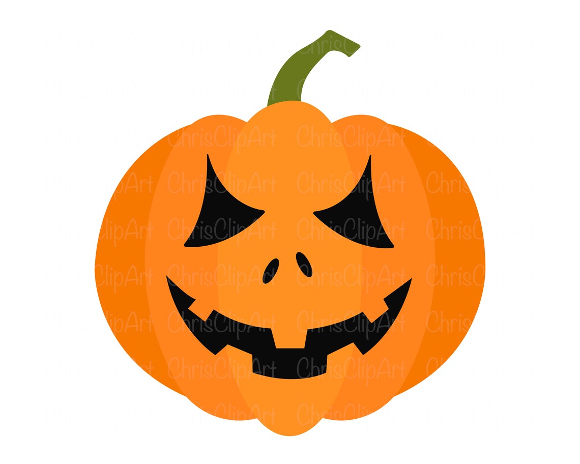 Jack O'lantern Svg Pumpkin Svg Clipart Pumpkin Cricut - Etsy