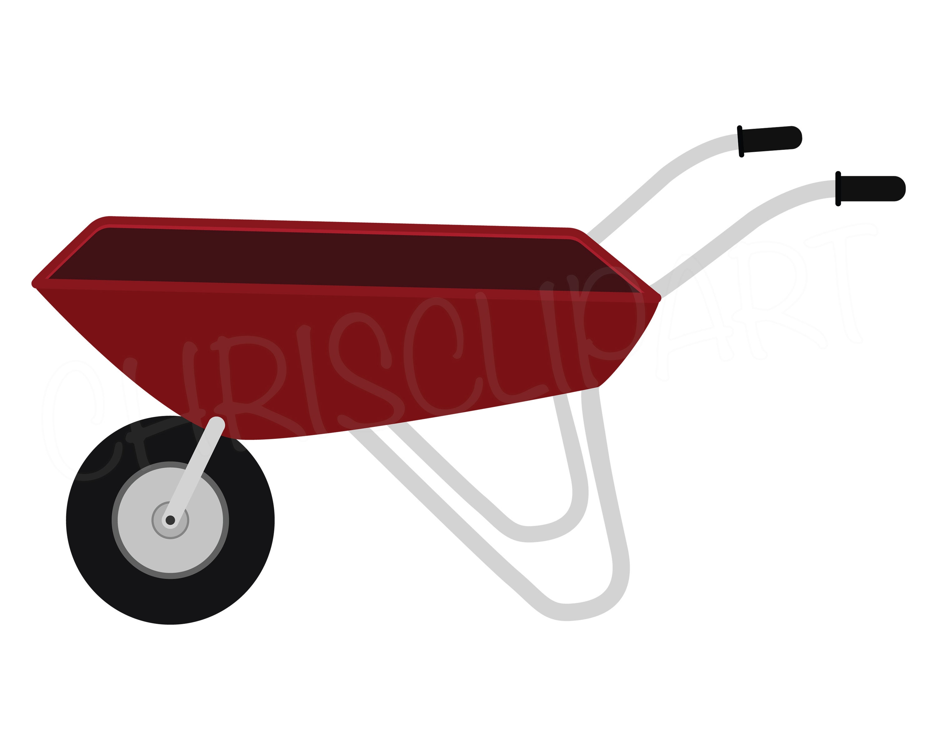 Wheelbarrow Clipart