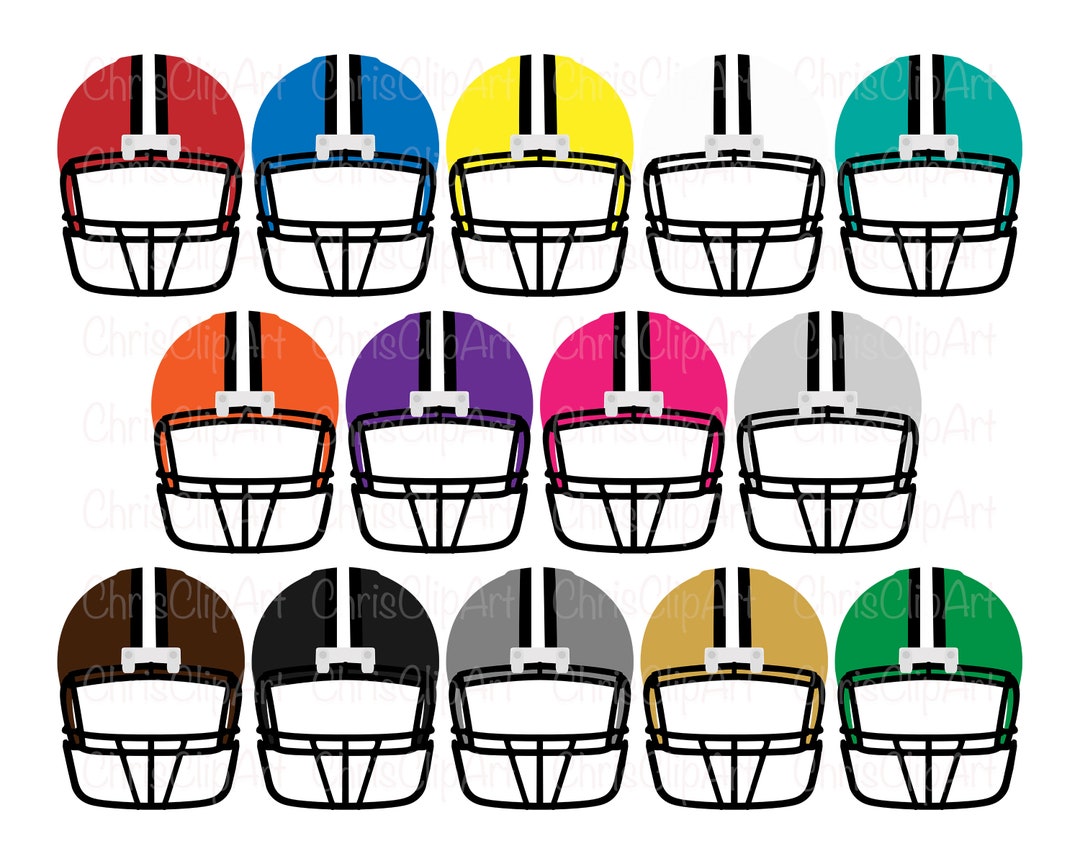 Sports Helmets Clip Art