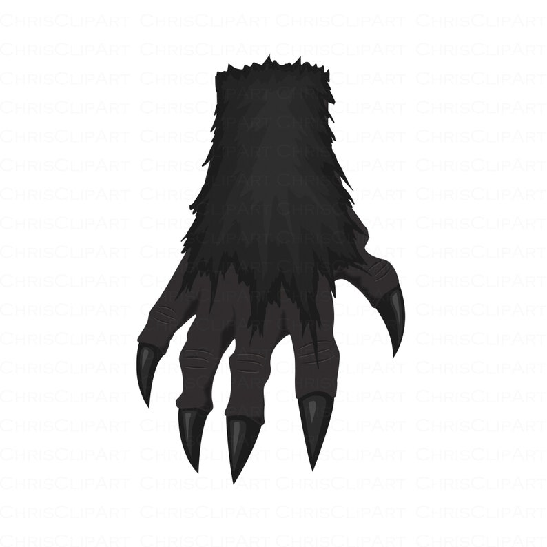 Garras de hombre lobo svg garra de hombre lobo svg clipart | Etsy España