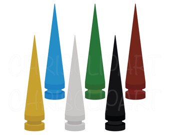Spikes Svg Bundle - Etsy
