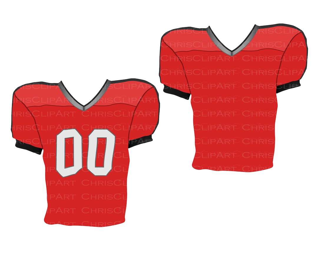 Football Jersey Svg, Football Svg, Football Clipart, Football Jersey ...