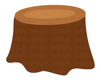 Christmas Tree Trunk Clipart