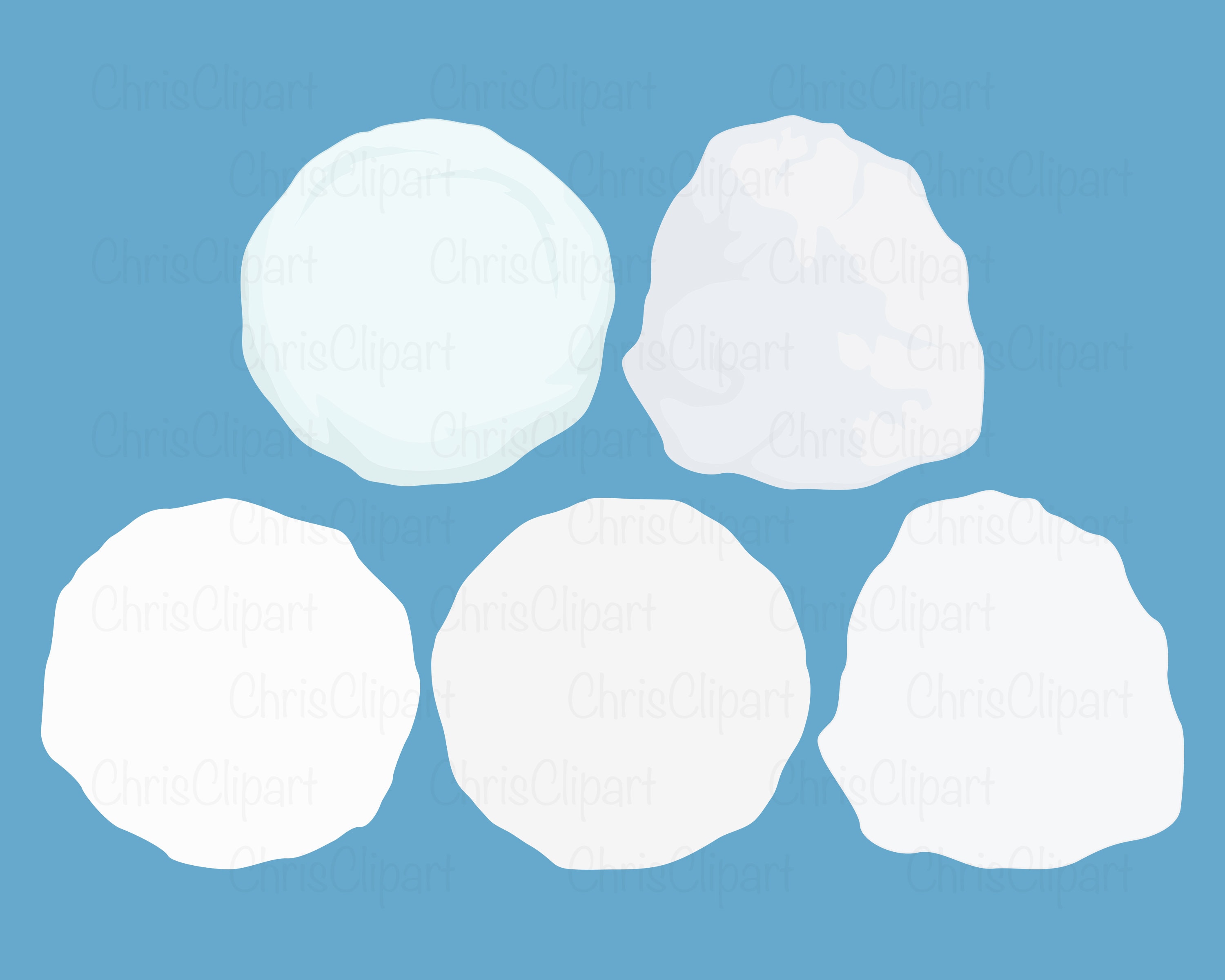 Snowballs Clipart