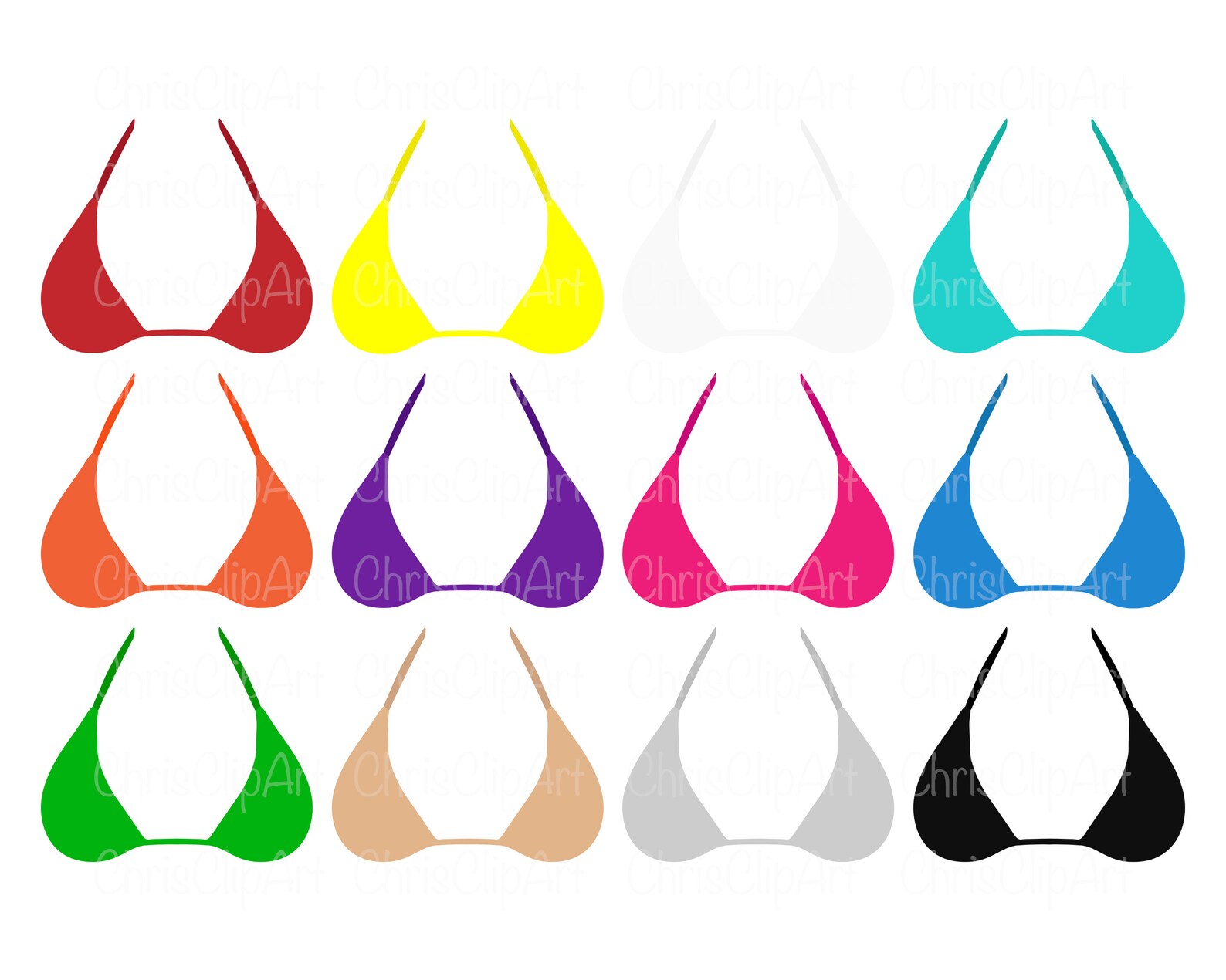 Bikini Svg Clipart Bikini Cricut Bikini Bikini Clipart Etsy