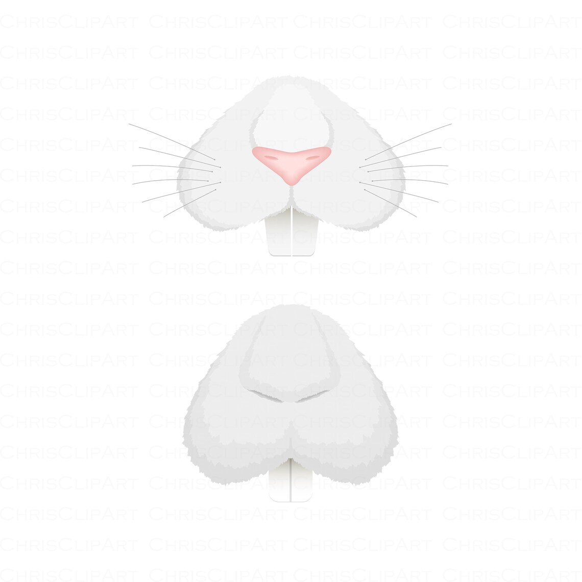 BUNNY NOSE Svg Clipart Bundle Rabbit Nose Svg Easter Bunny - Etsy Canada