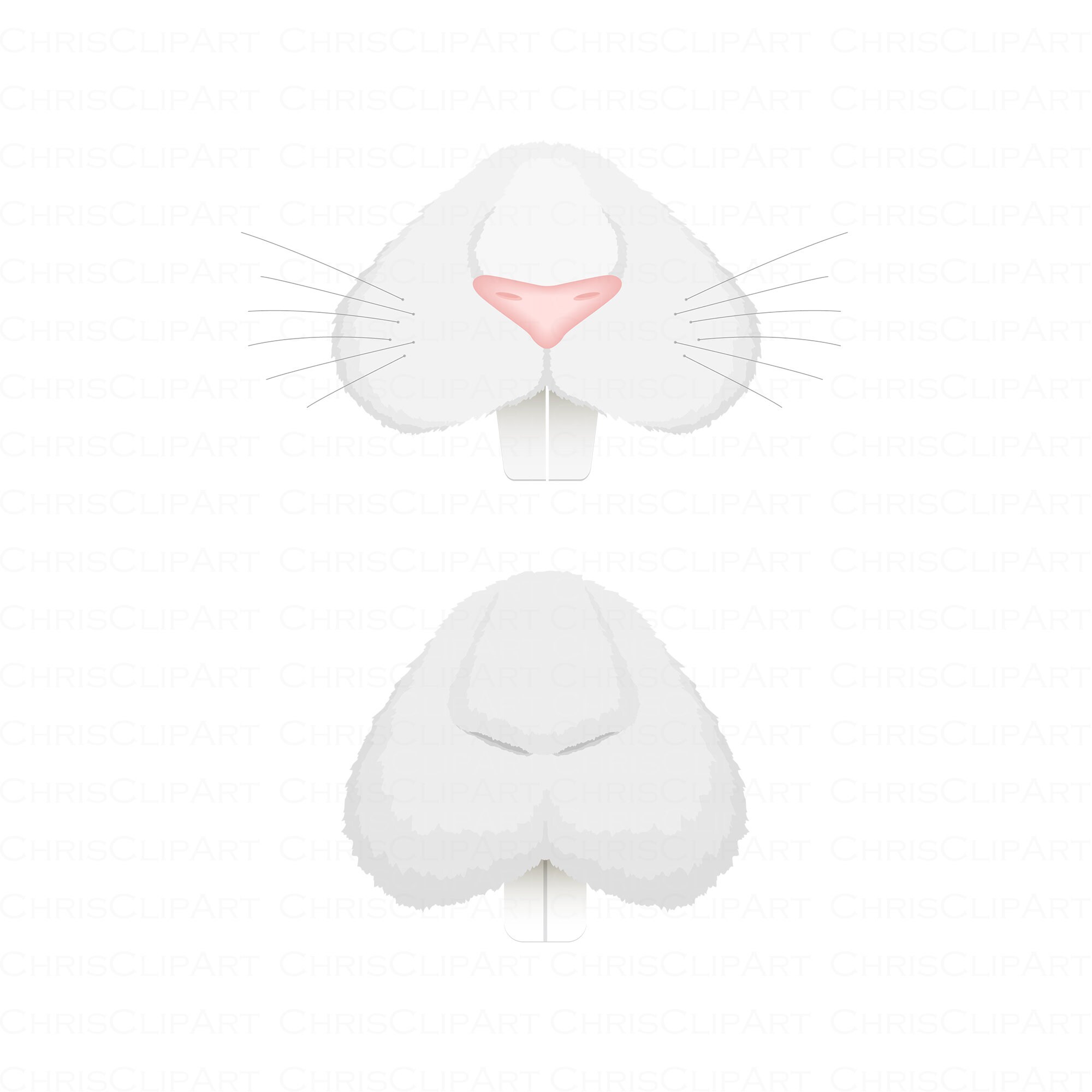 BUNNY NOSE Svg Clipart Bundle Rabbit Nose Svg Easter Bunny - Etsy Canada