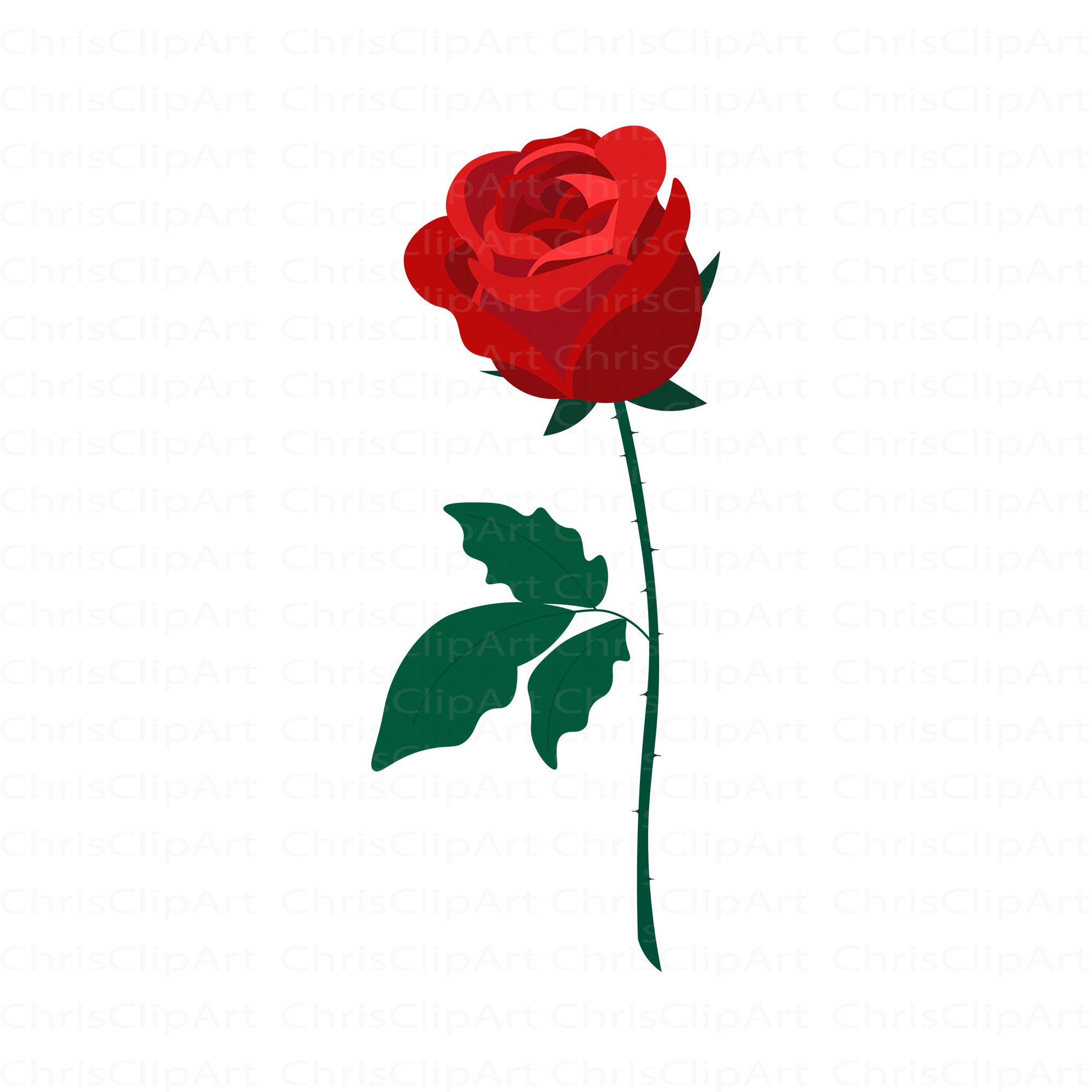 RED ROSE SVG Red Rose Clipart Rose Svg Red Rose Png Rose - Etsy Israel