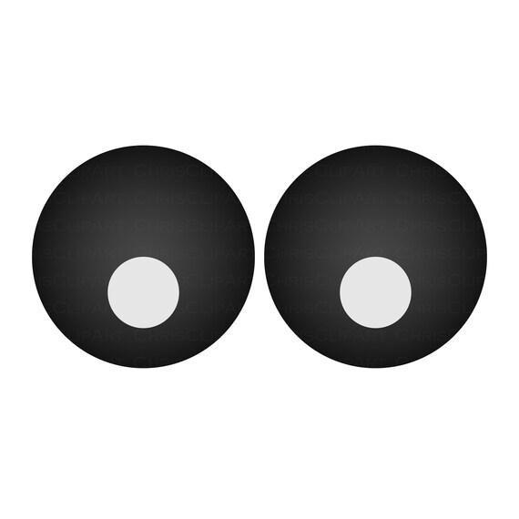 Googly Cartoon Eyes Clip Art