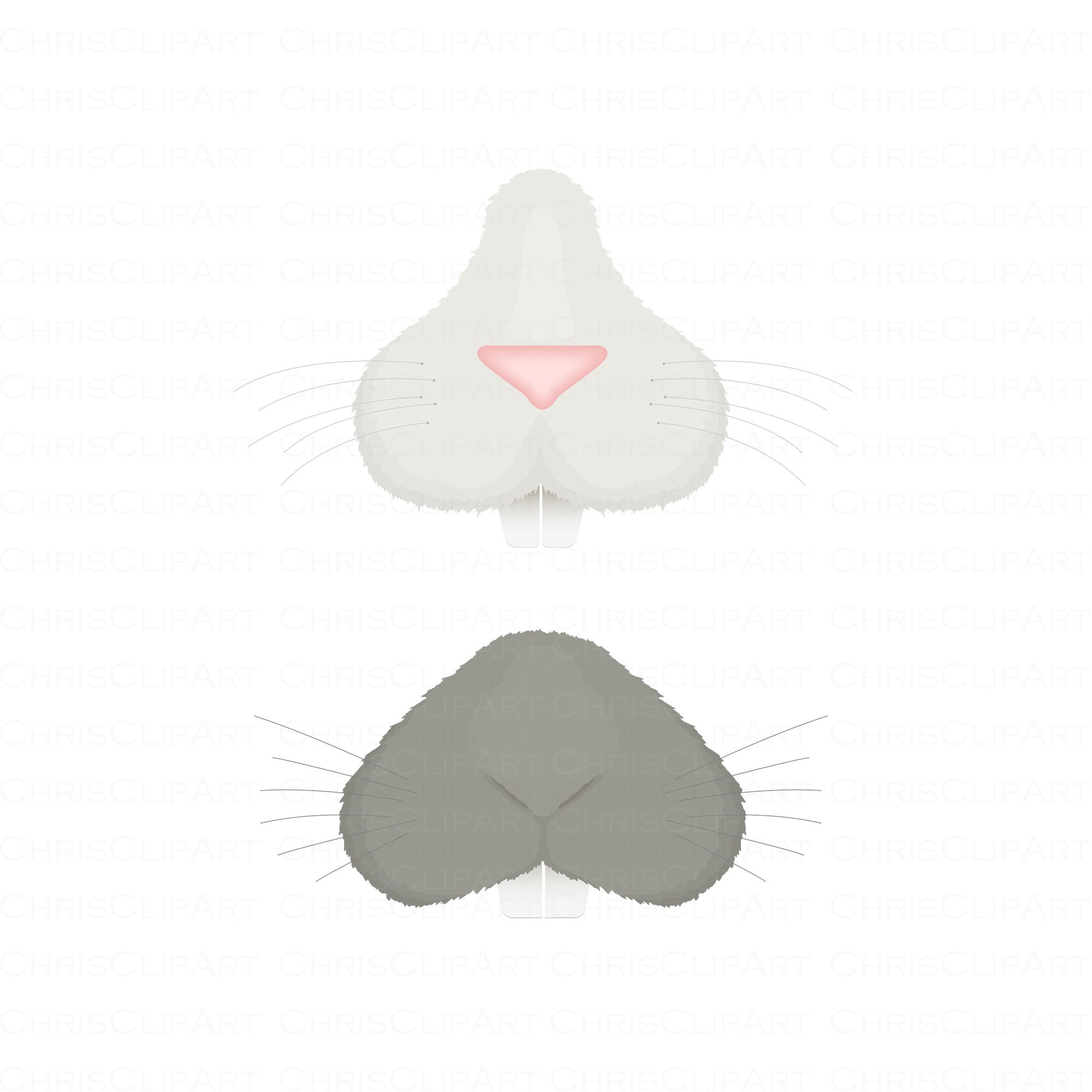 BUNNY NOSE Svg Clipart Bundle Rabbit Nose Svg Easter Bunny - Etsy Canada