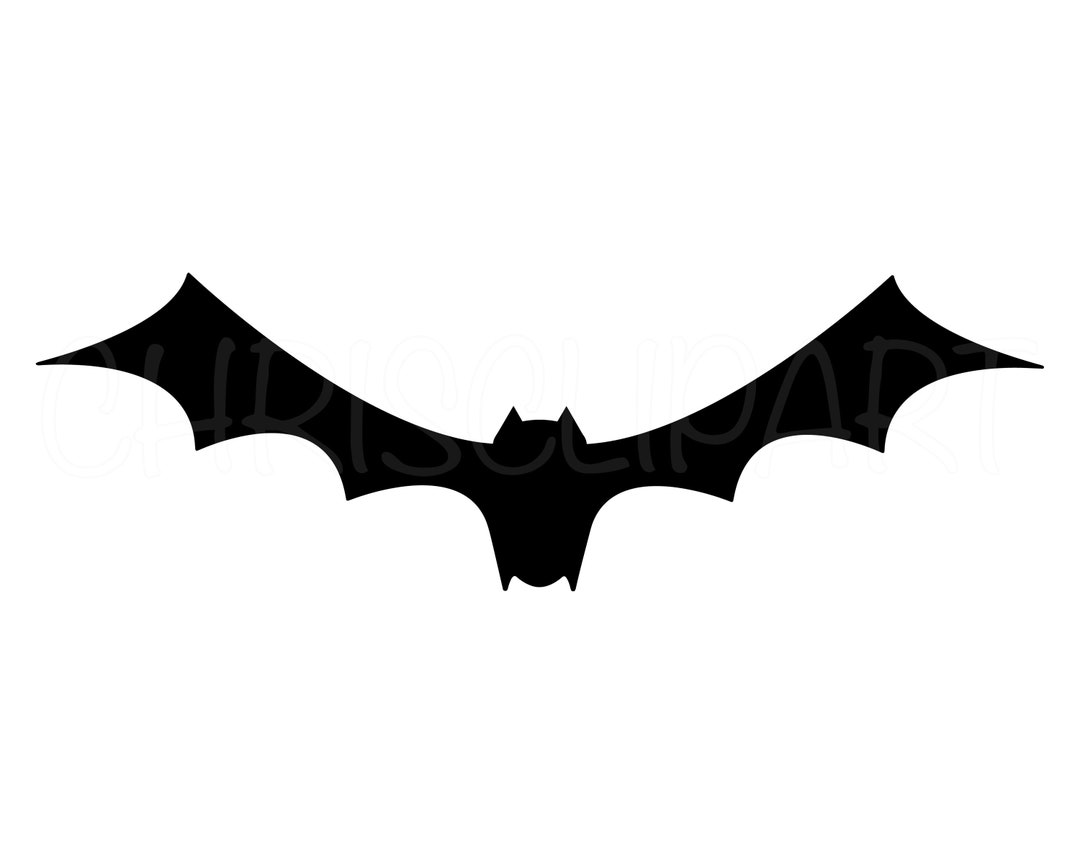 SCHWARZE FLEDERMAUS SVG schwarze Fledermaus png Clipart - Etsy.de