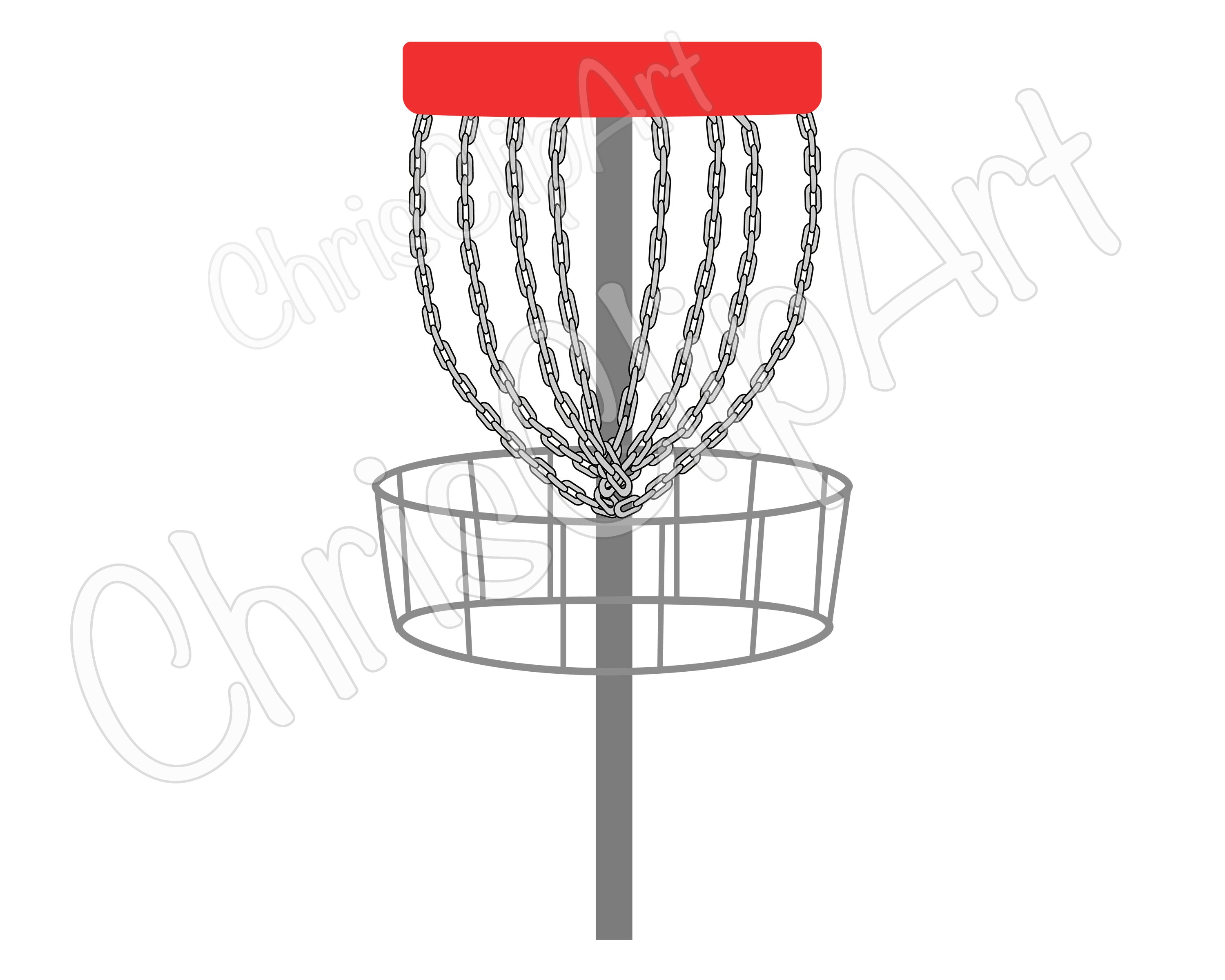 Disc Golf Basket Png