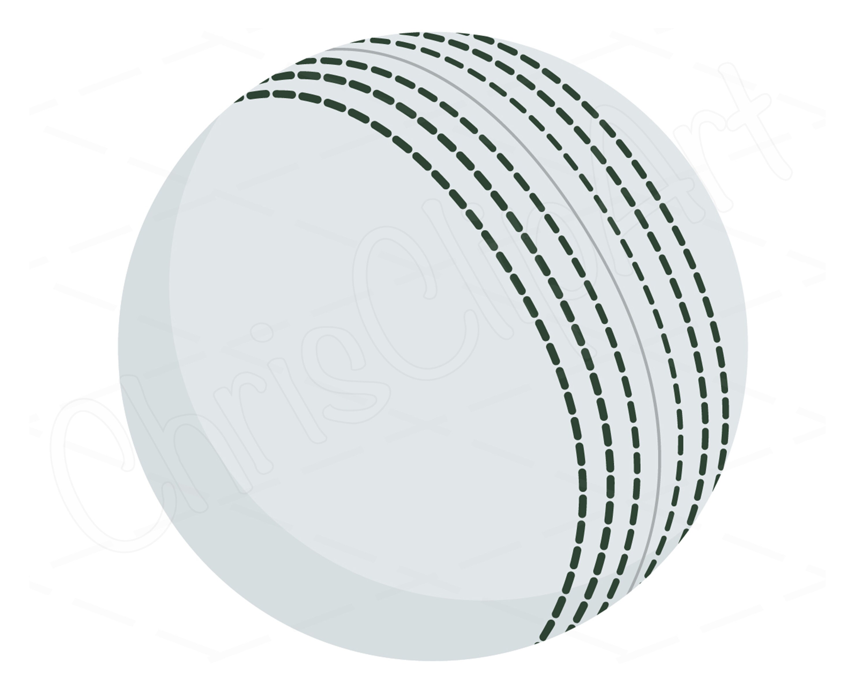 Cricket Ball Clipart Black And White