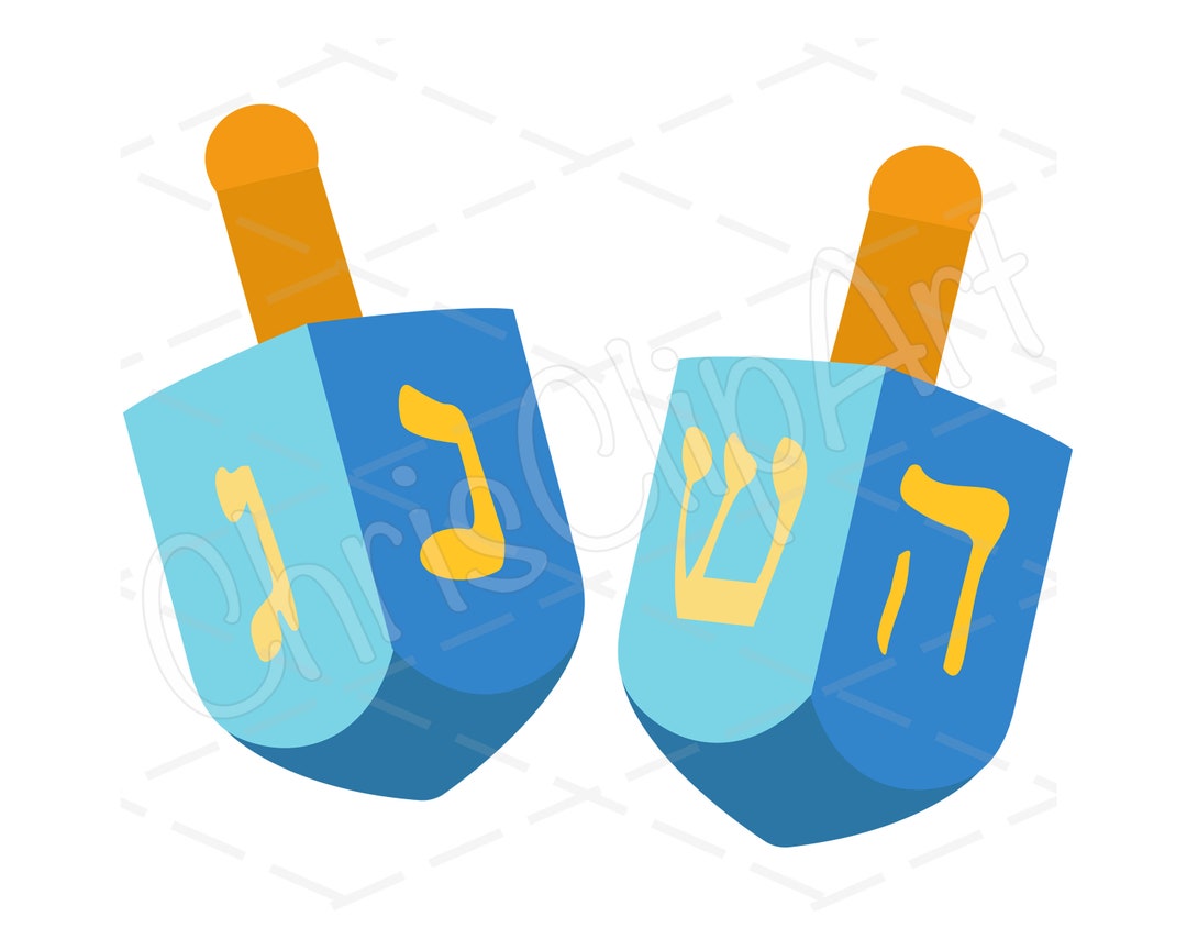 Dreidel SVG PNG JPG - Dreidel Sublimation - Dreidel Clipart - Dreidel ...